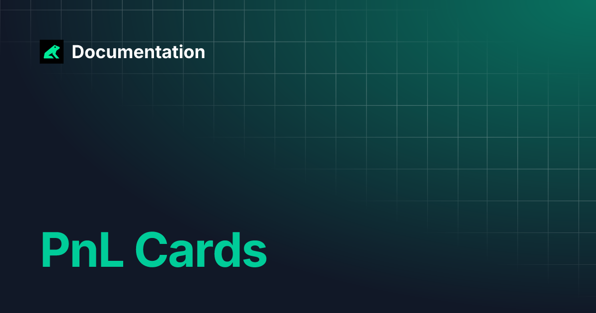 PnL Cards | Documentation